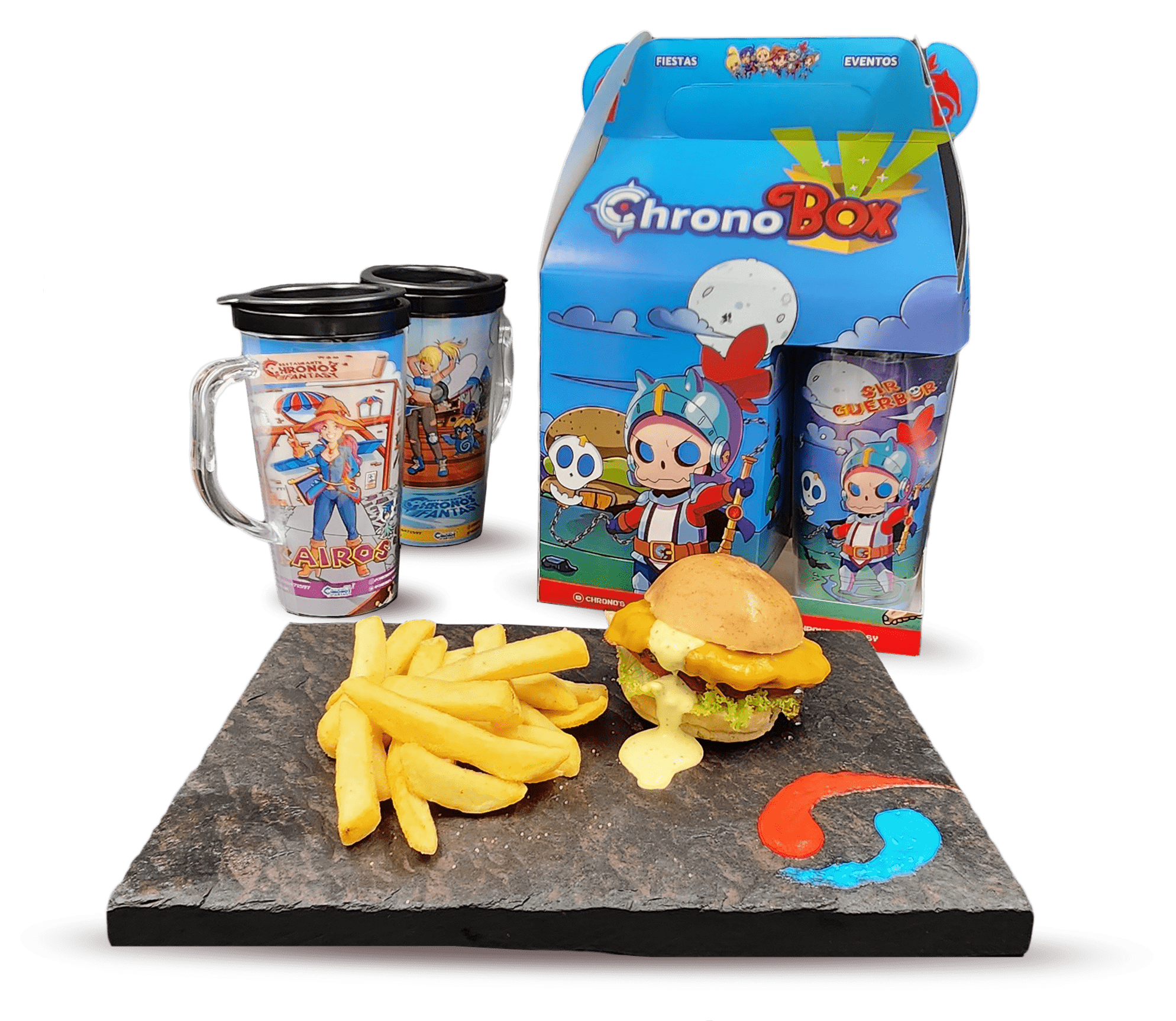 Menú Infantil - Chronos Fantasy